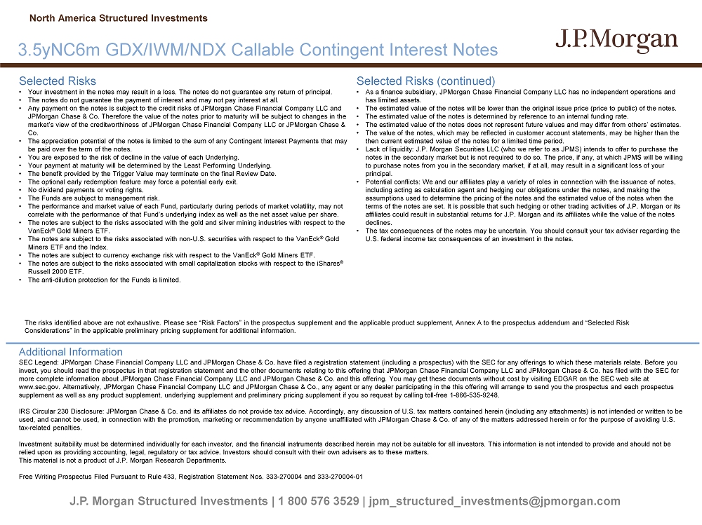 SEC Filing | JPMorgan Chase & Co.