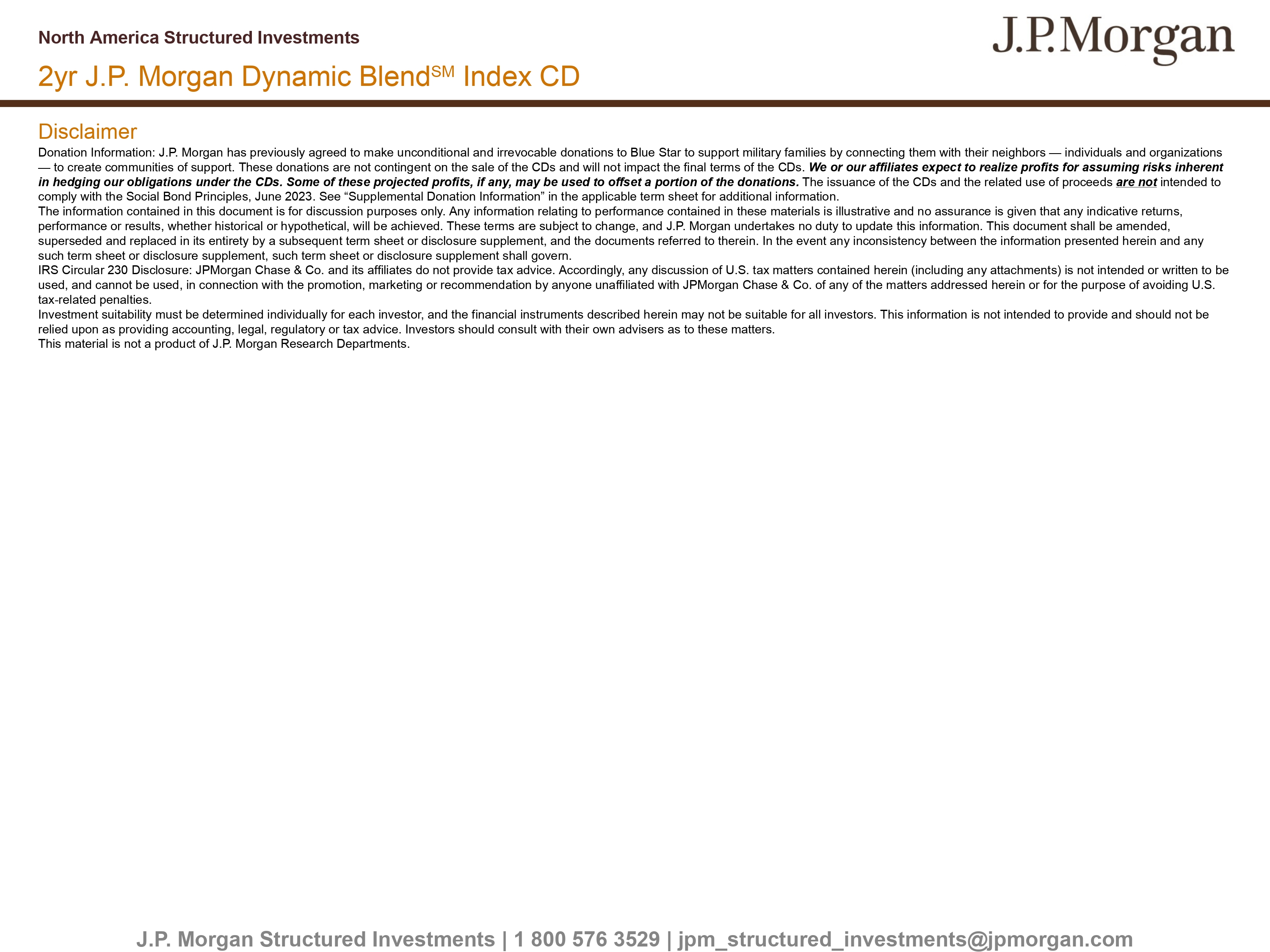 SEC Filing | JPMorgan Chase & Co.